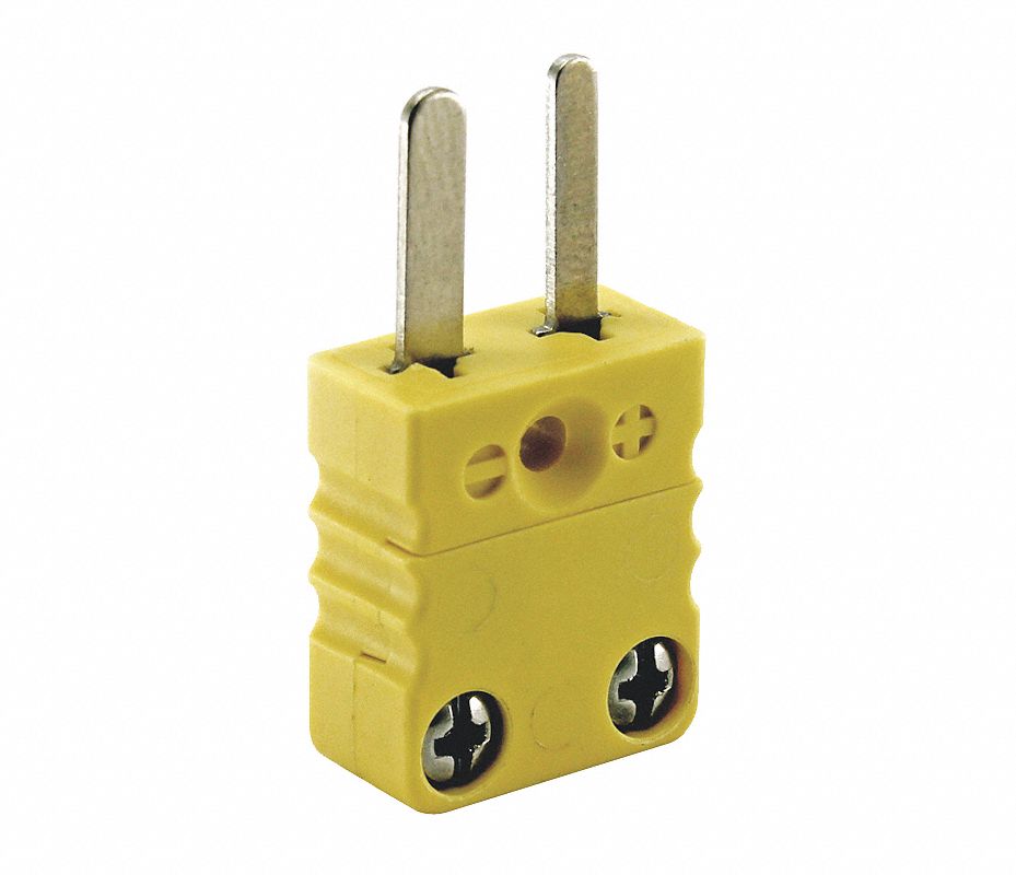 DAYTON Conector para Termopar, Tipo K, Amarillo - 36GK85 | 36GK85 ...
