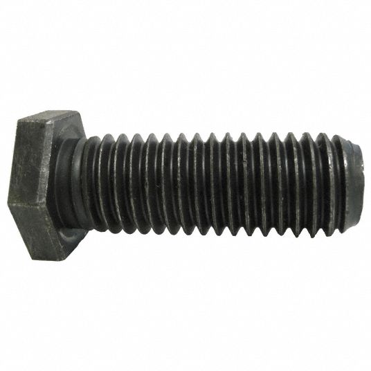 1"-8, Hex Head Cap Screw, Grade 5 Steel, PK 50 - Grainger