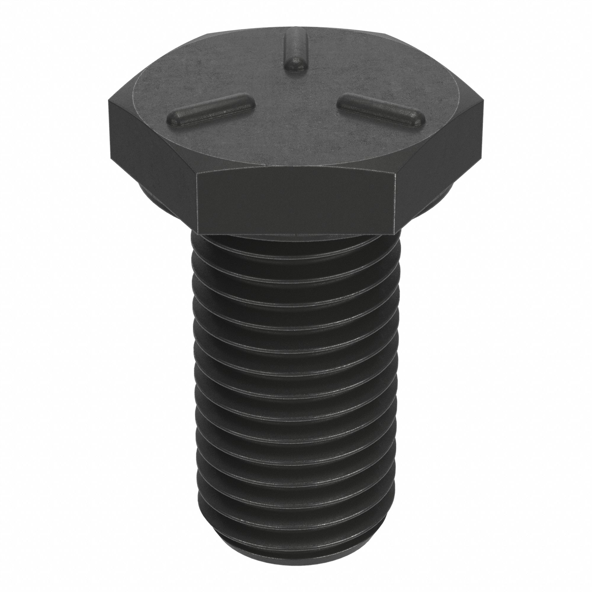 Steel, Grade 5, Hex Head Cap Screw - 36H236|U01000.100.0200 - Grainger