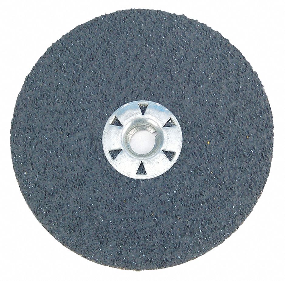 ARC ABRASIVES, 5 in Dia, 5/8"-11 Threaded Hole, Fiber Disc Backup Pad ...
