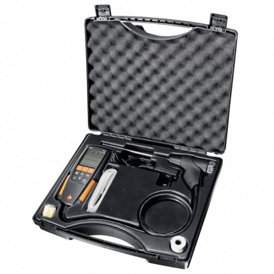 TESTO, Included, 0 ppm to 4,000 ppm, Combustion Analyzer Kit - 36H452 ...