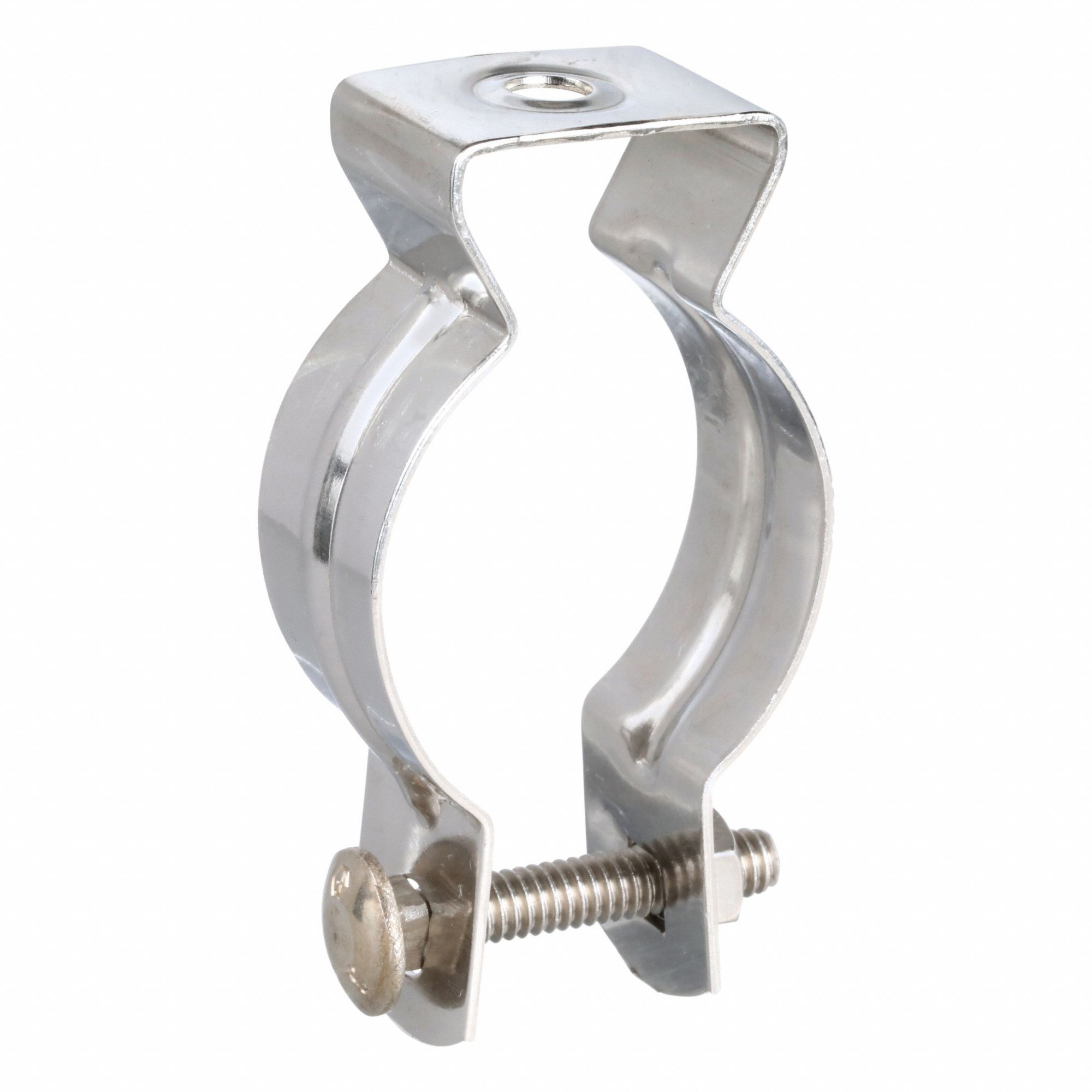 1 1/2 in Trade Size, Stainless Steel, Conduit & Cable Hanger - Screw-On ...