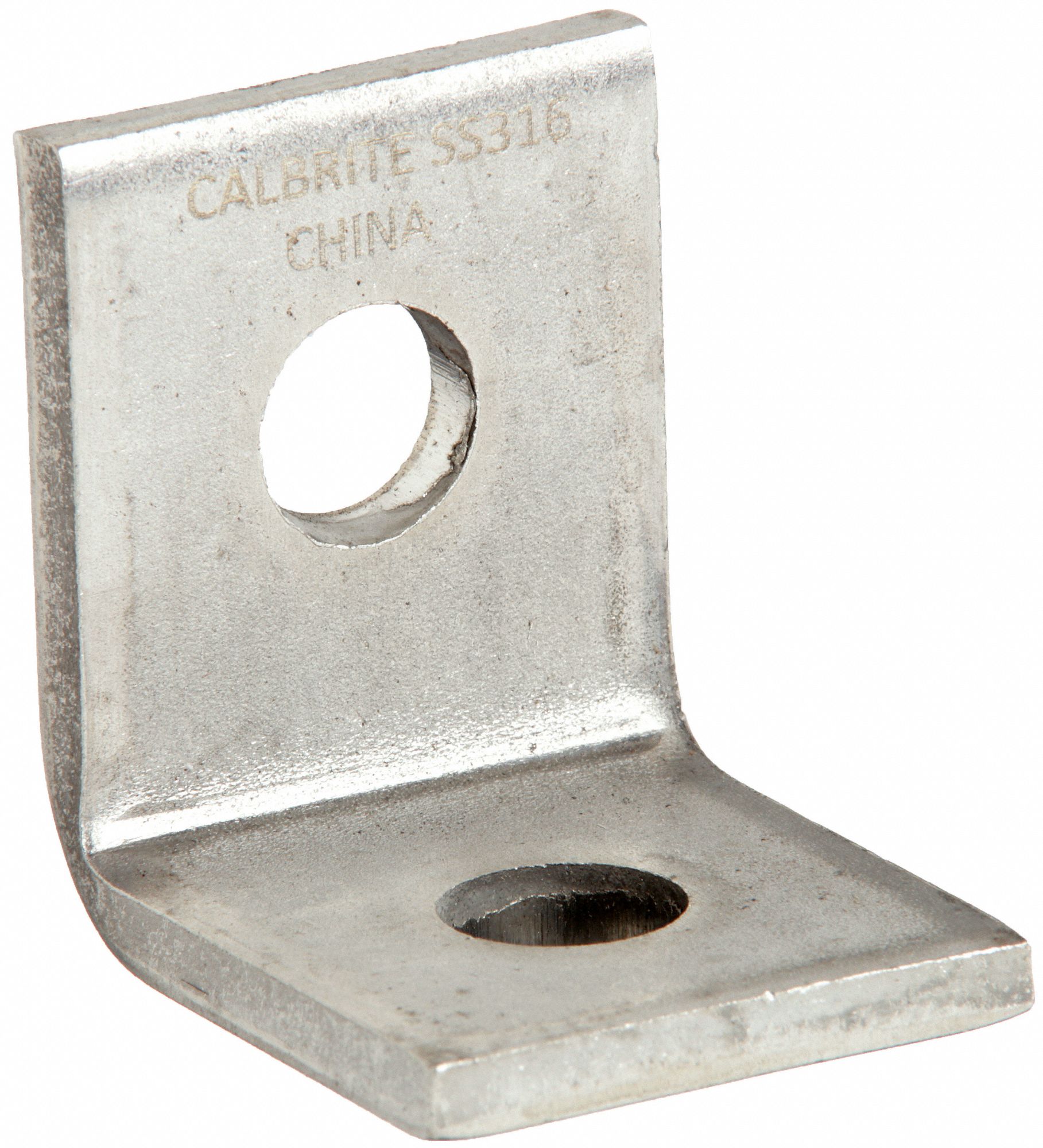 2-Hole Bracket,SS,Overall L 2in - Grainger