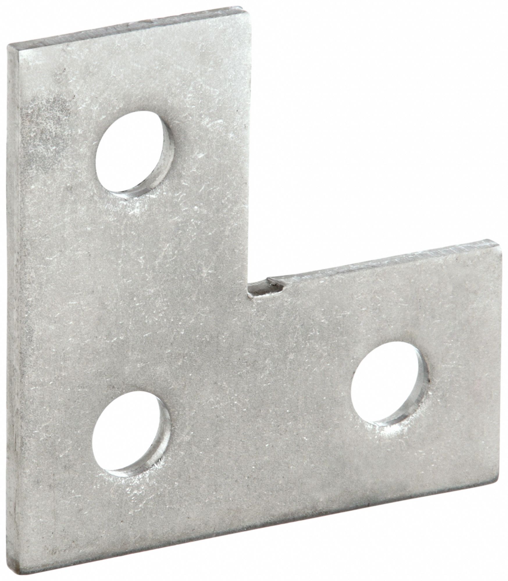 3 Holes, 9/16 in Hole Dia, Corner Plates - 36HX76|S600003BF0 - Grainger