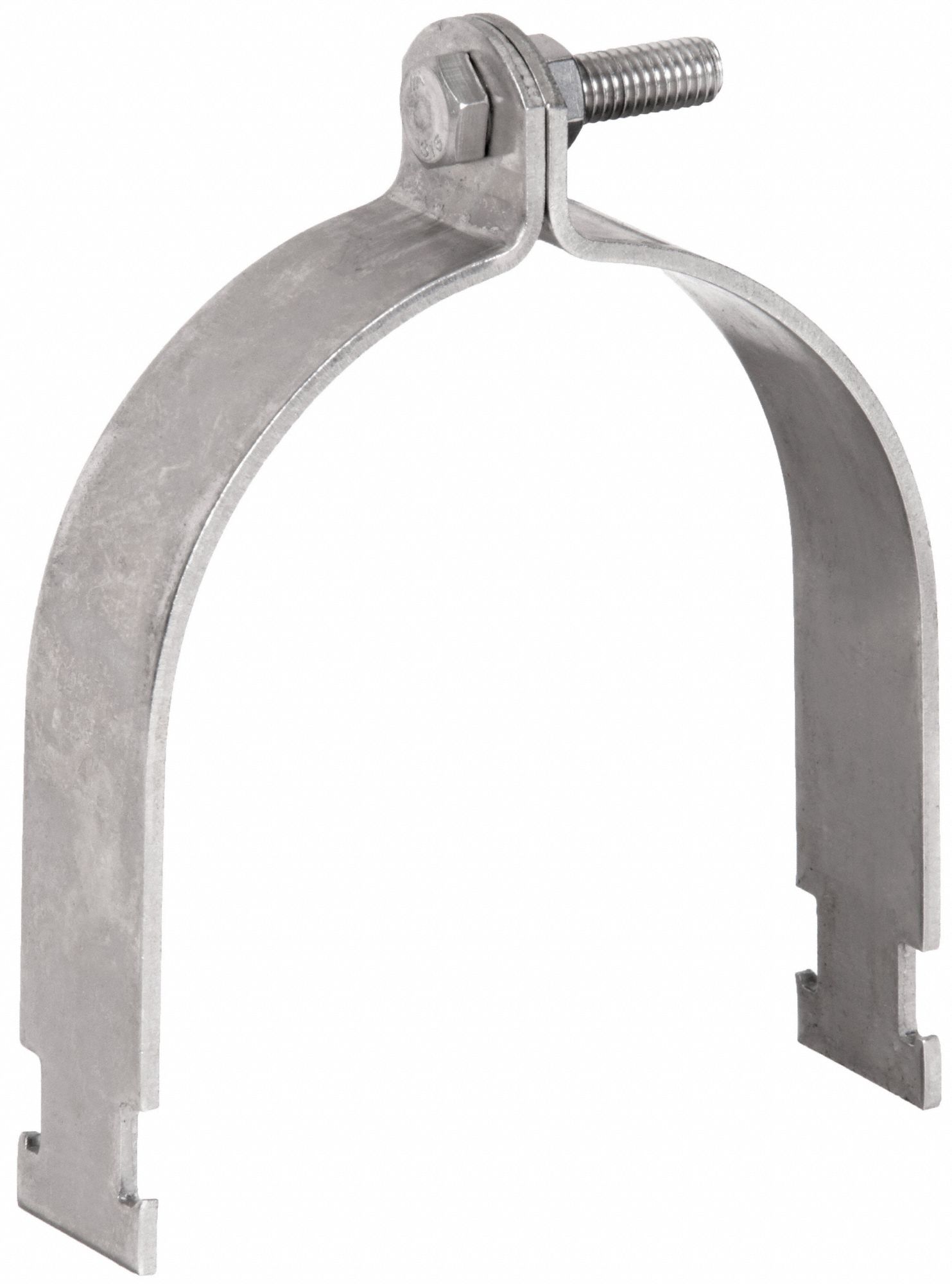 316 Stainless Steel, Polished, Conduit Support Strap - 36HX90 ...