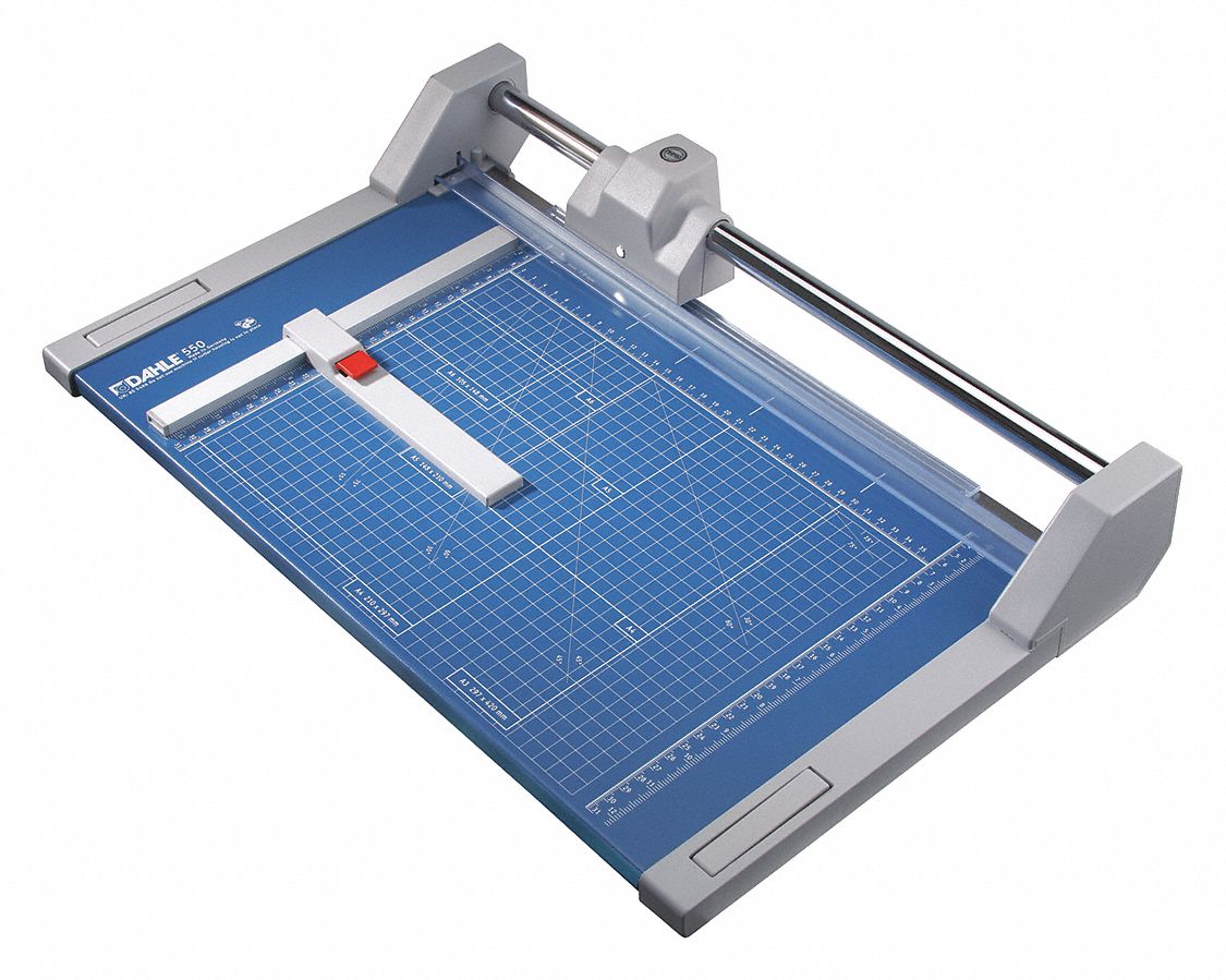 DAHLE, Professional, 14 1/8 in Cutting Lg, Rolling Blade Countertop ...