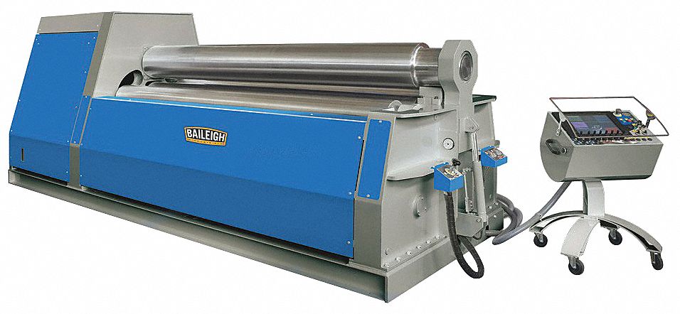 BAILEIGH INDUSTRIAL, Corded, Hydraulic, Plate Roller - 36HZ40|PR-10500 ...