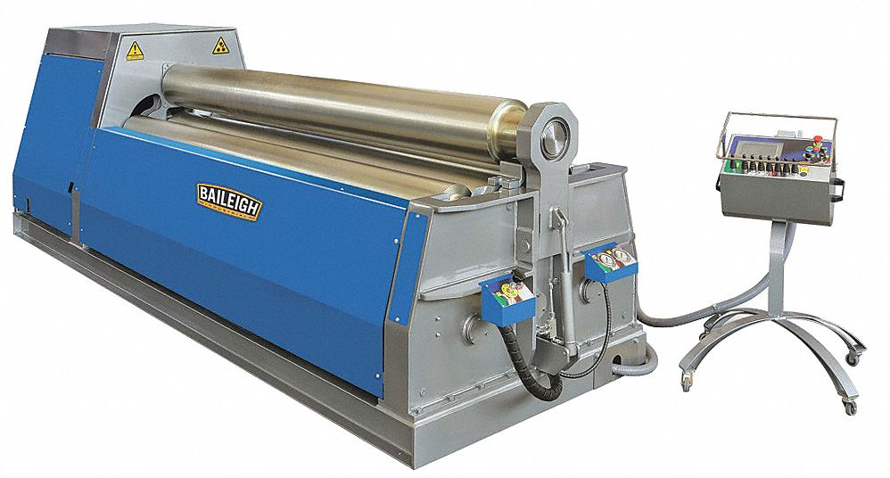 BAILEIGH INDUSTRIAL, Corded, Hydraulic, Plate Roller - 36HZ41|PR-10500 ...