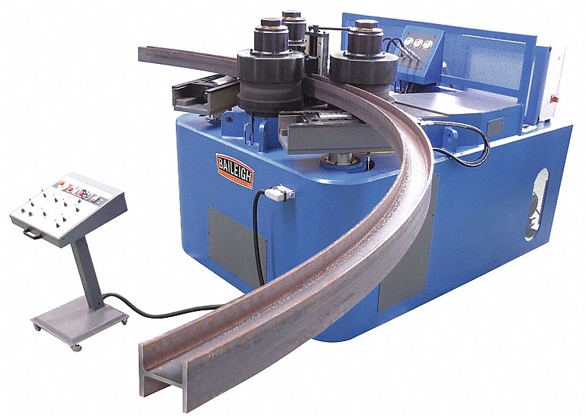 BAILEIGH INDUSTRIAL, Electric, 360° Max. Bending Angle, Roll Bender ...