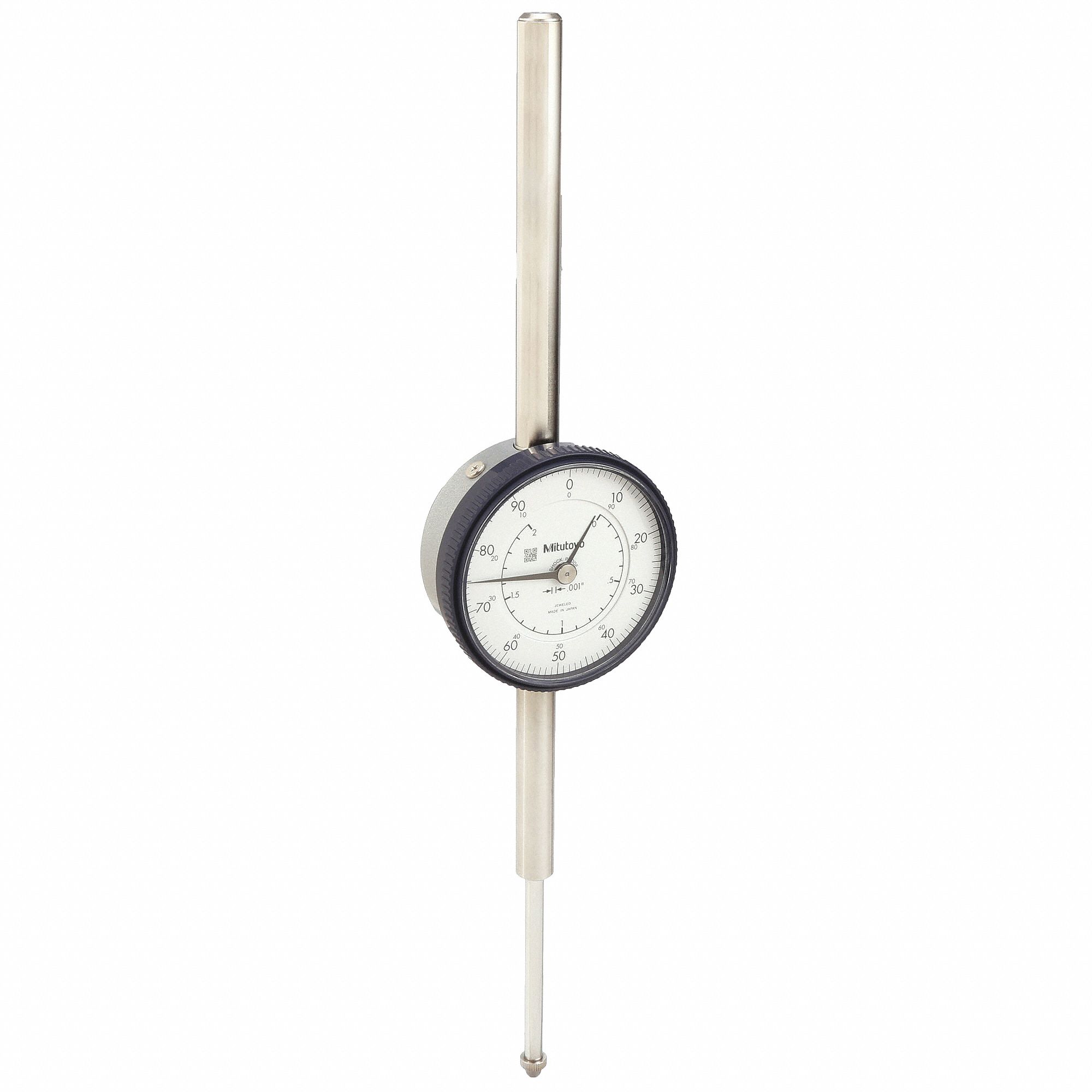 Mitutoyo 0 In To 2 In Range Continuous Reading Dial Indicator Lug
