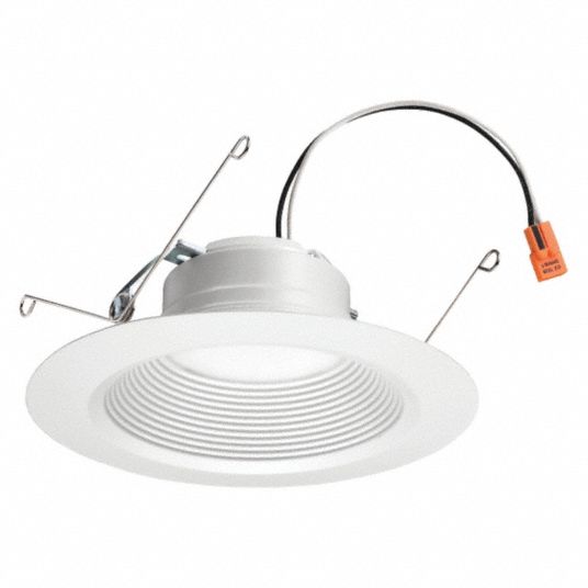 LITHONIA LIGHTING LED Recessed Downlight, 6 in., 11.9W, 3000K - 36JA71 ...