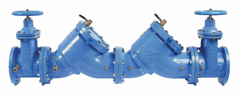 WATTS, LF709, Cast Iron, Double Check Valve Assembly - 36JC54|LF709-NRS - Grainger