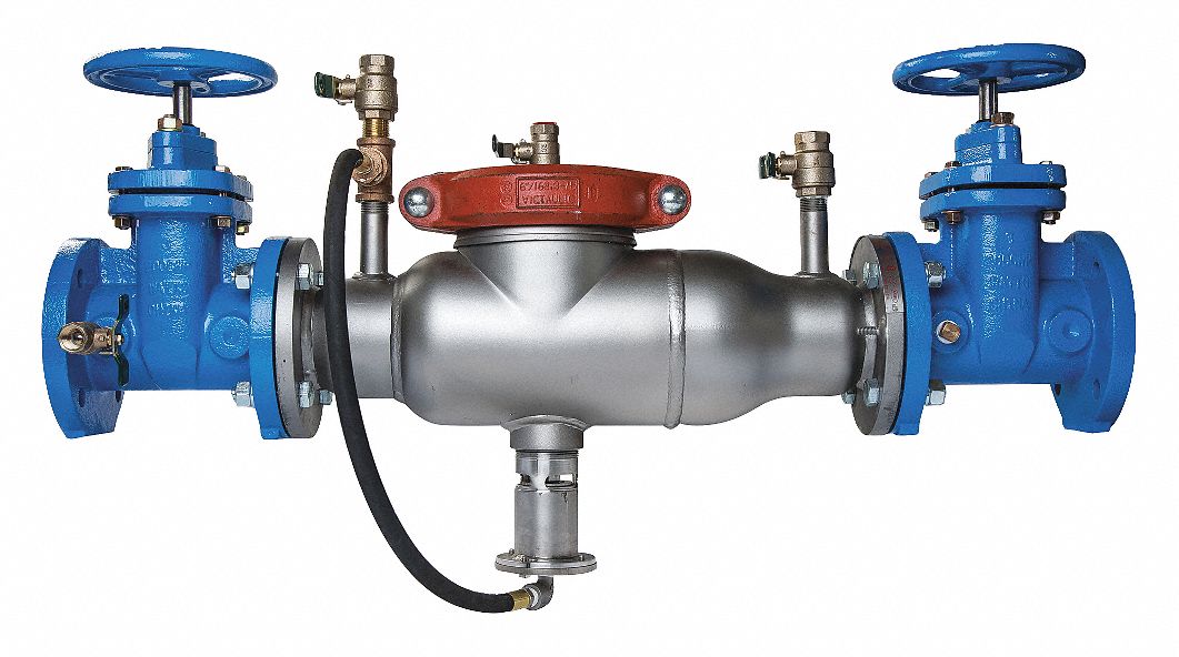 WATTS 994, 2 1/2 in, Reduced Pressure Zone Assembly - 36JD25|994-NRS ...
