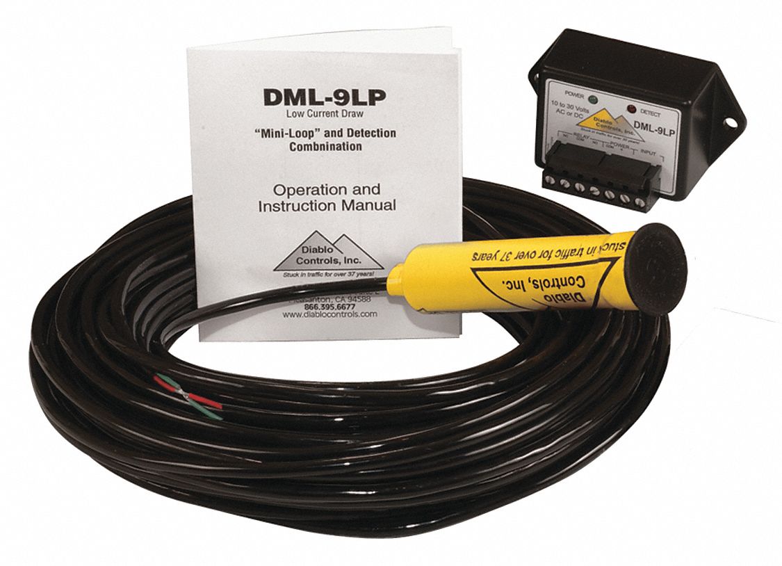 DIABLO CONTROLS, INC., 10 to 30V AC/DC, 1 1/2 in Overall Ht, Vehicle ...