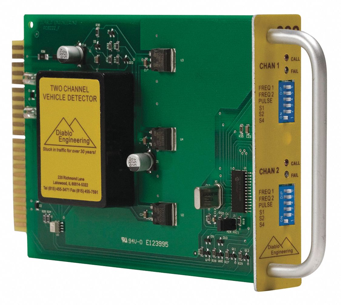 DIABLO CONTROLS, INC., 24V DC, 50 uH Min Loop Inductance, Vehicle ...