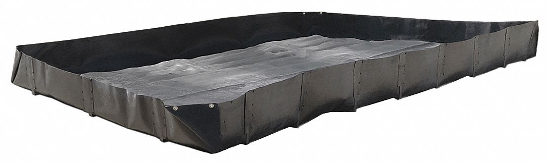 CONDOR ECONOMY L-BRACKET BERM - 10X10X1 - Collapsible Spill Containment ...