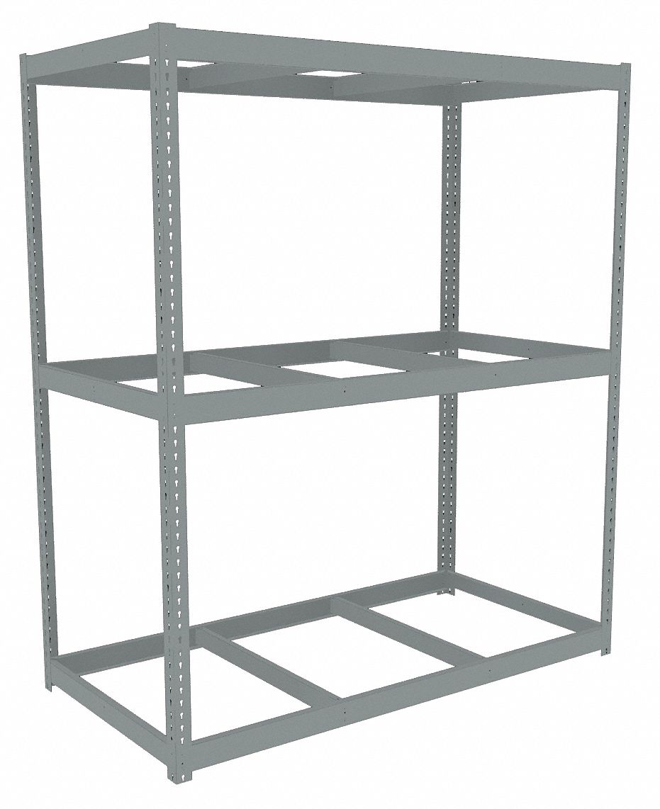 TENNSCO Boltless Shelving: Starter, Heavy-Duty, 72 in x 36 in, 84 in ...