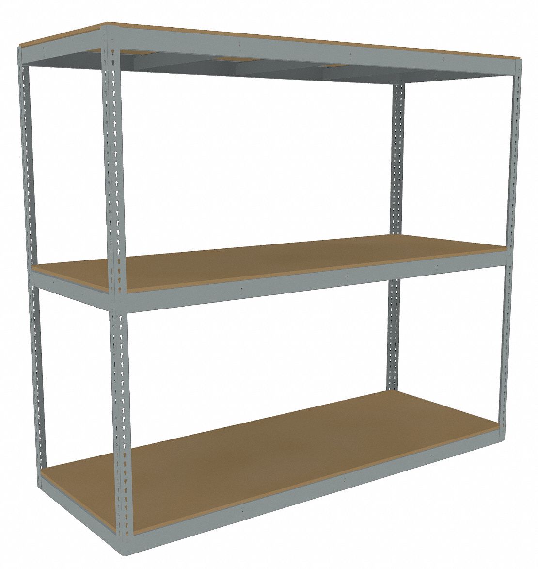 TENNSCO, Starter, Heavy-Duty, Boltless Shelving - 36K316|ZLC7-9636S-3D ...