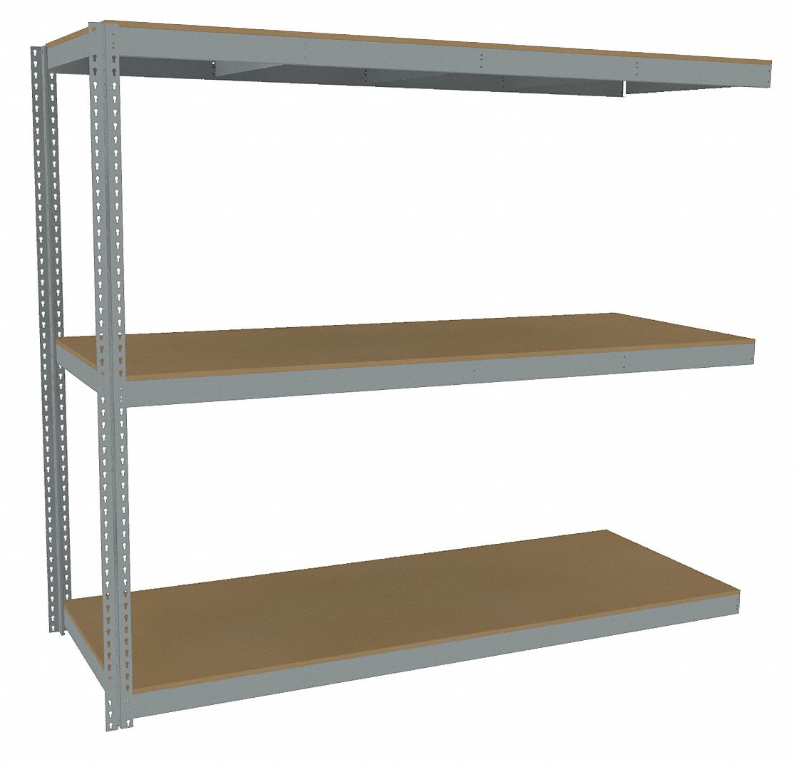 TENNSCO, Add-On, Heavy-Duty, Boltless Shelving - 36K317|ZLC7-9636A-3D ...