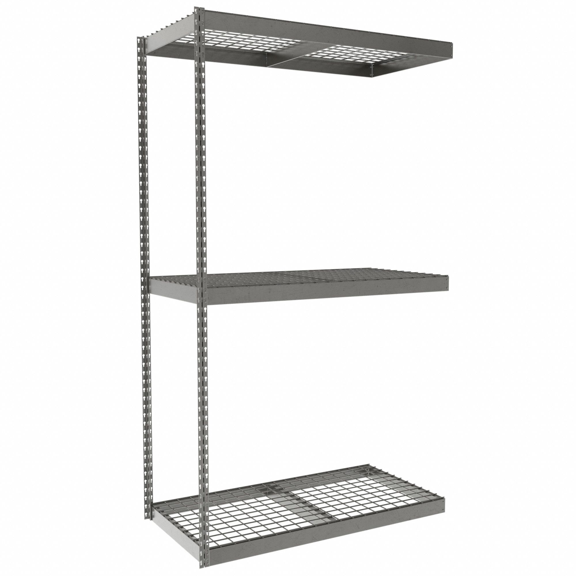 TENNSCO SHELF,CAP: 1,000 LB,36 X 12 IN - Boltless Metal Shelving ...