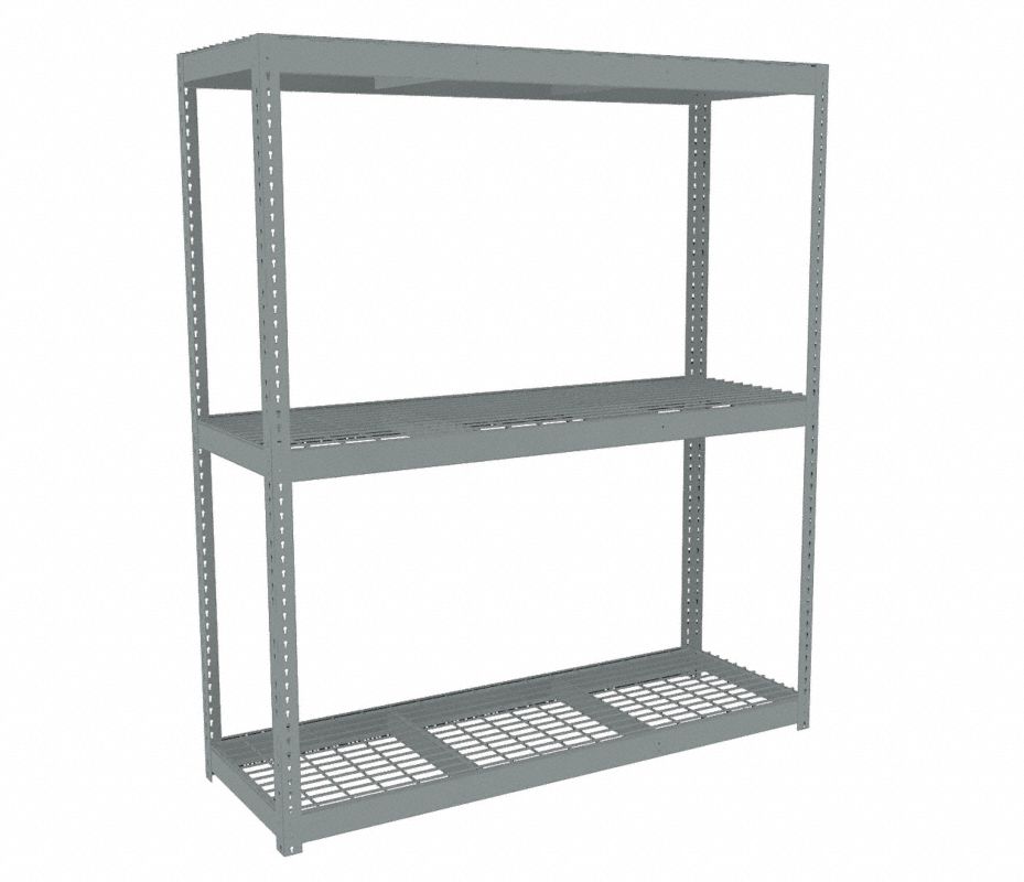 TENNSCO Estantería sin Pernos,84" Alt - 36K340 | ZLC7-7224S-3W ...