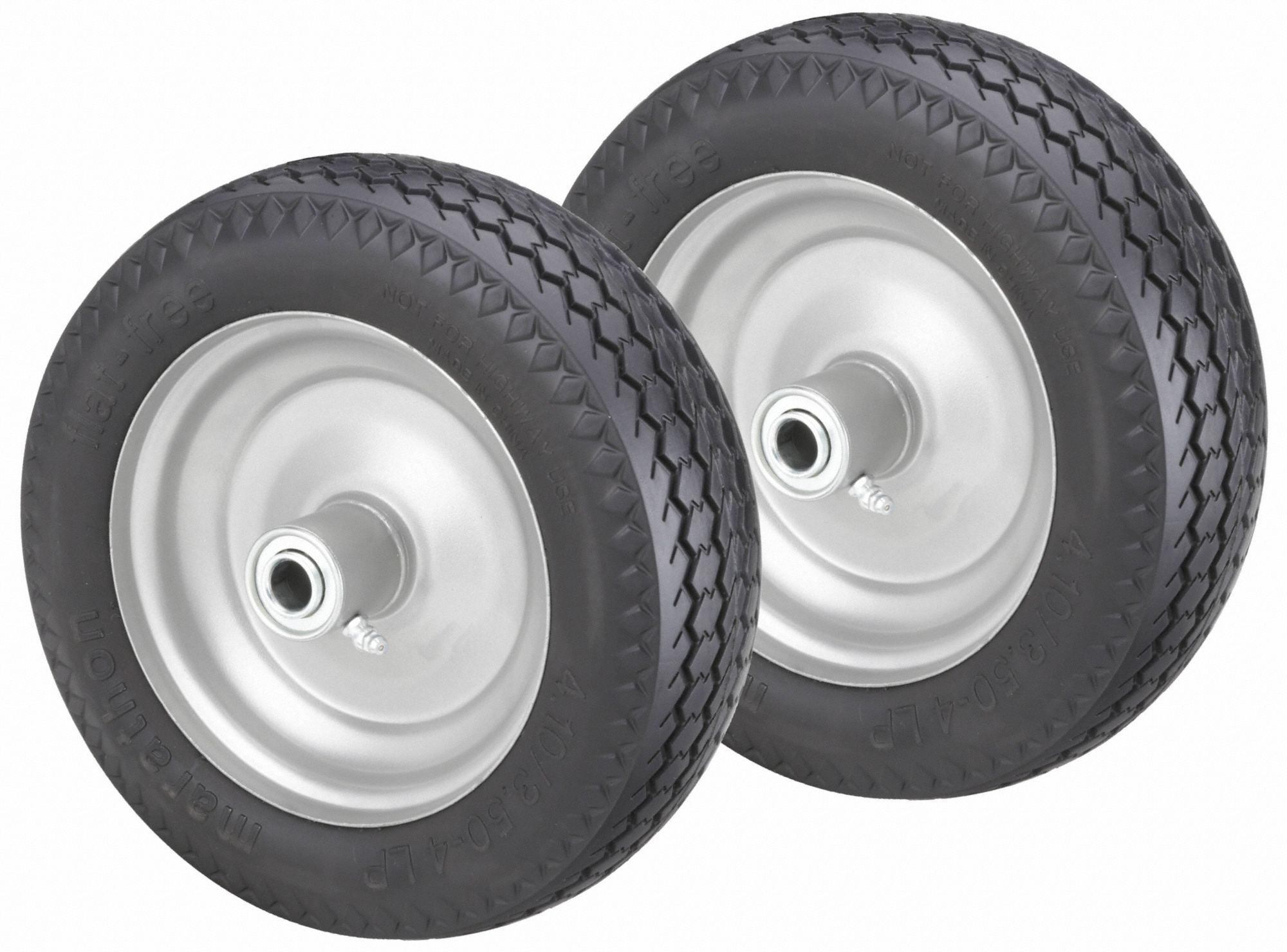 MARASTAR, 10 in Wheel Dia., 3 5/8 in Wheel Wd, Flat-Free Wheel - 36LE95 ...