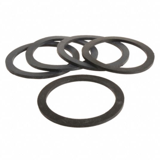 GASK-400-5G, Rubber Gasket, Rubb Gasket 4 In. Hose Coupling,PK5 ...
