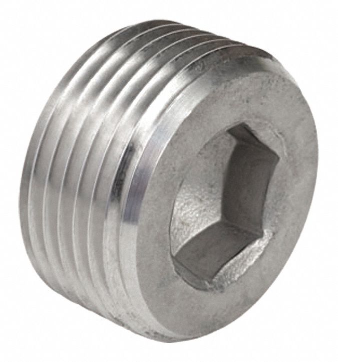 CALBRITE Calbrite S61000CSHP Calbrite Threaded Plugs: 1 in Trade Size ...