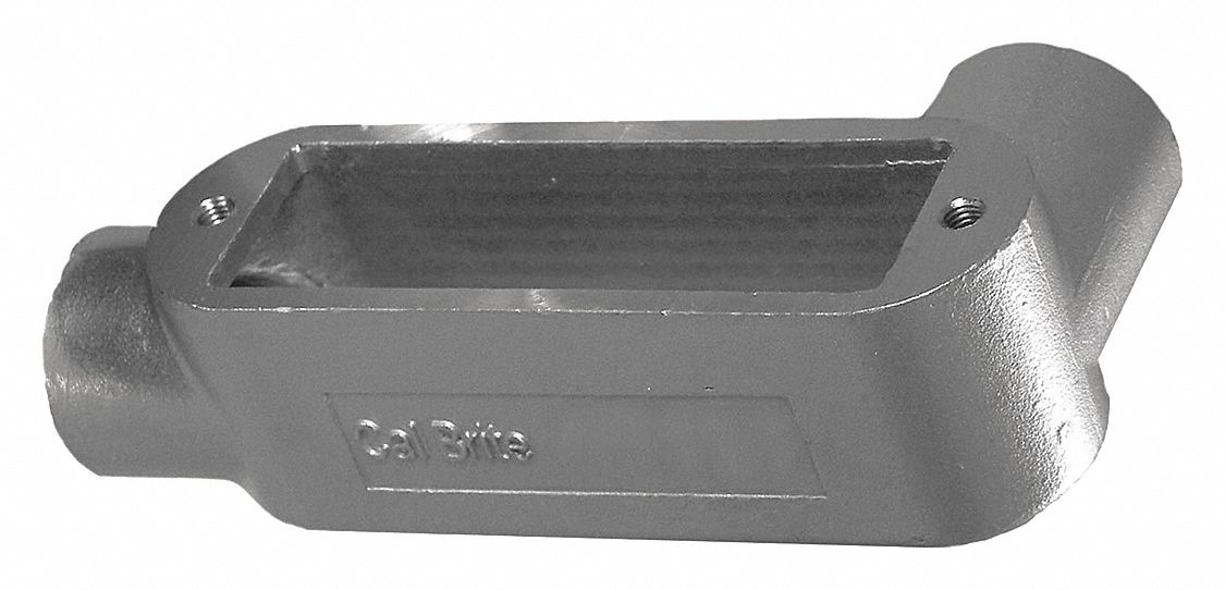 CALBRITE Conduit Outlet Body: Stainless Steel, 3/4 in Trade Size, LR ...