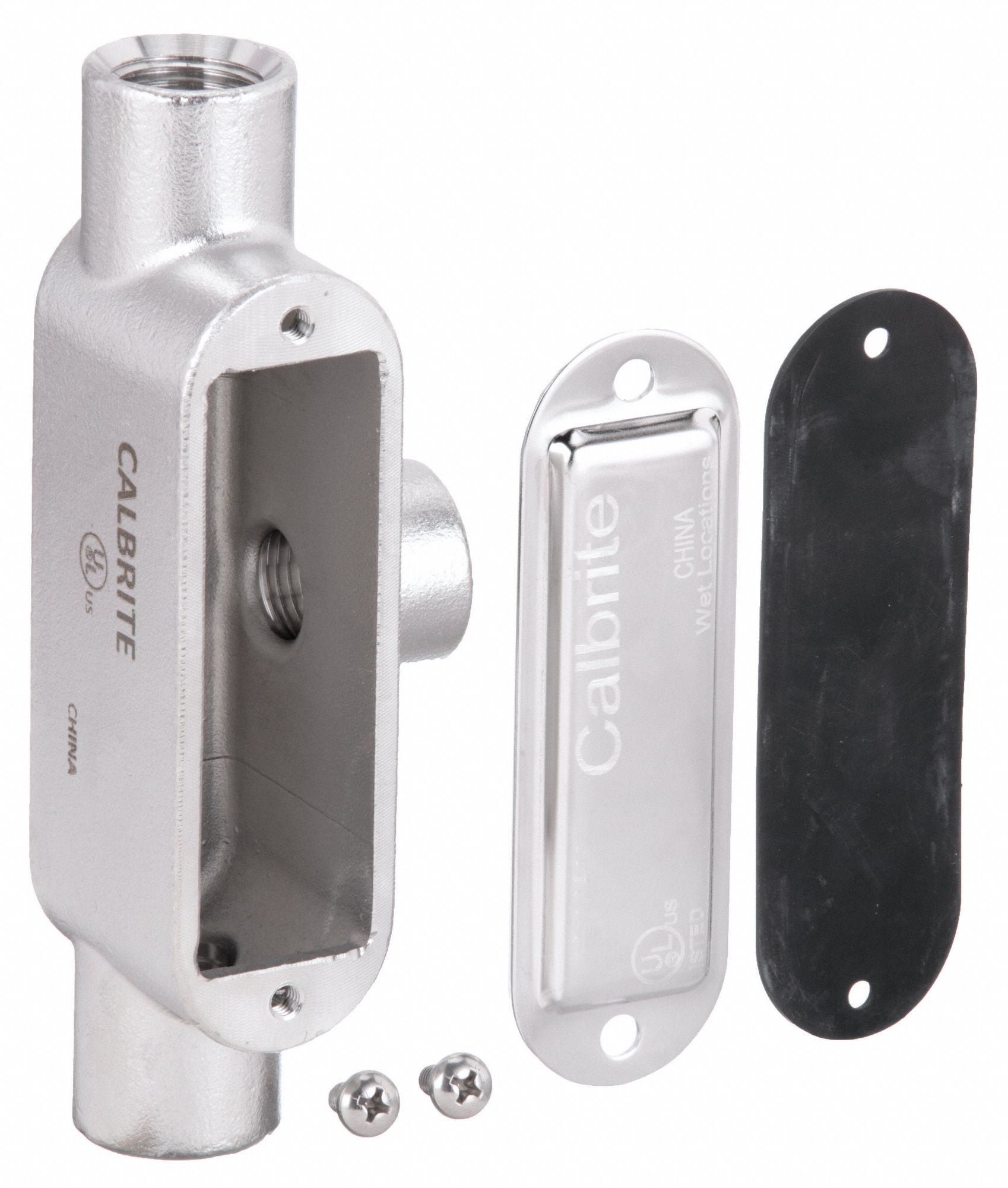 Stainless Steel, 2 1/2 in Trade Size, Conduit Outlet Body - 36LL99 ...