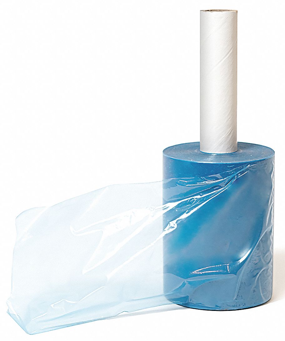 ARMOR SHIELD Stretch Wrap: 100 ga Gauge, 5 in Overall Wd, 900 ft ...