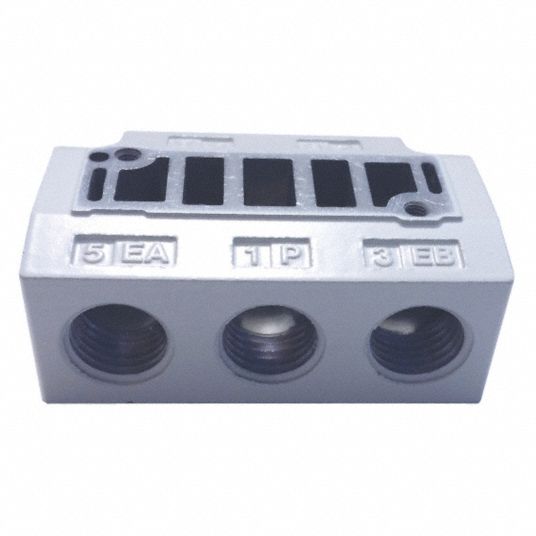 SY Series, 1 Ports, Subplate - 36LU09|SY5000-27-1T - Grainger