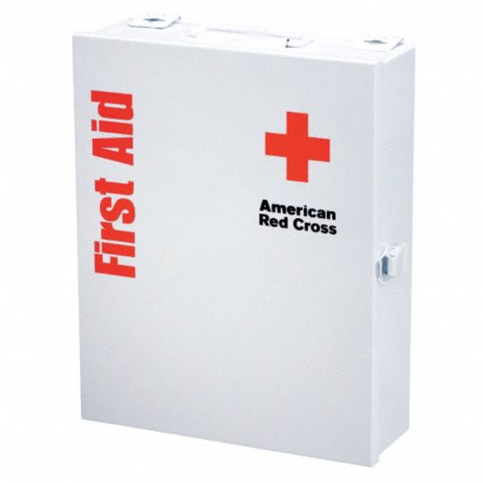 AMERICAN RED CROSS First Aid Kit, Unitized, 112Pcs, 25 Ppl - 36M334 ...