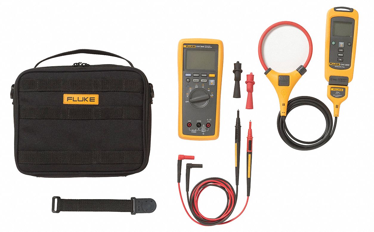 FLUKE Kit de Medición de Corriente de CA iFlex® con Multímetro Digital ...