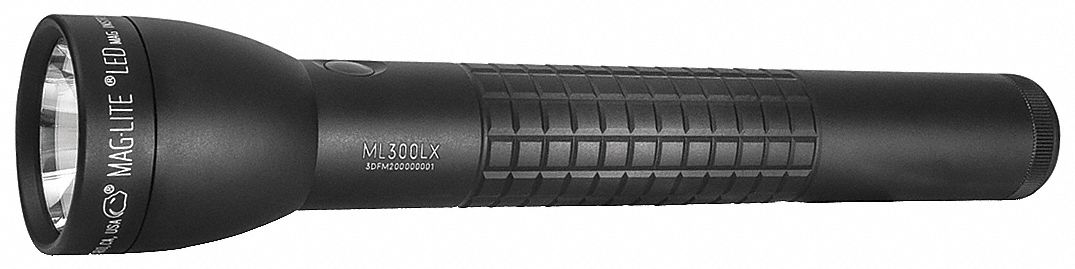 Handheld Flashlight: D Battery, LED, 9.13 in Lg, 625 lm Max Lumens ...