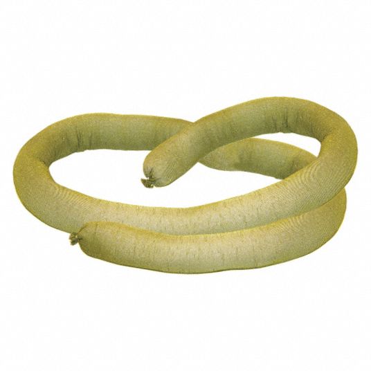 OIL-DRI, 3 in Dia, 10 ft Lg, Sorbent Sock - 36MV18|L72510G - Grainger