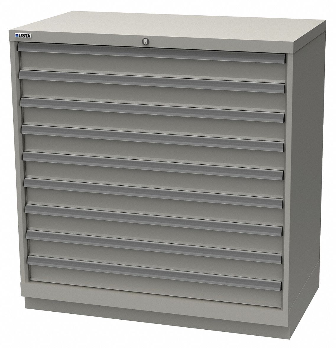 LISTA, 56 3/8 in x 22 1/2 in x 39 3/8 in, 9 Drawers, Modular Drawer ...