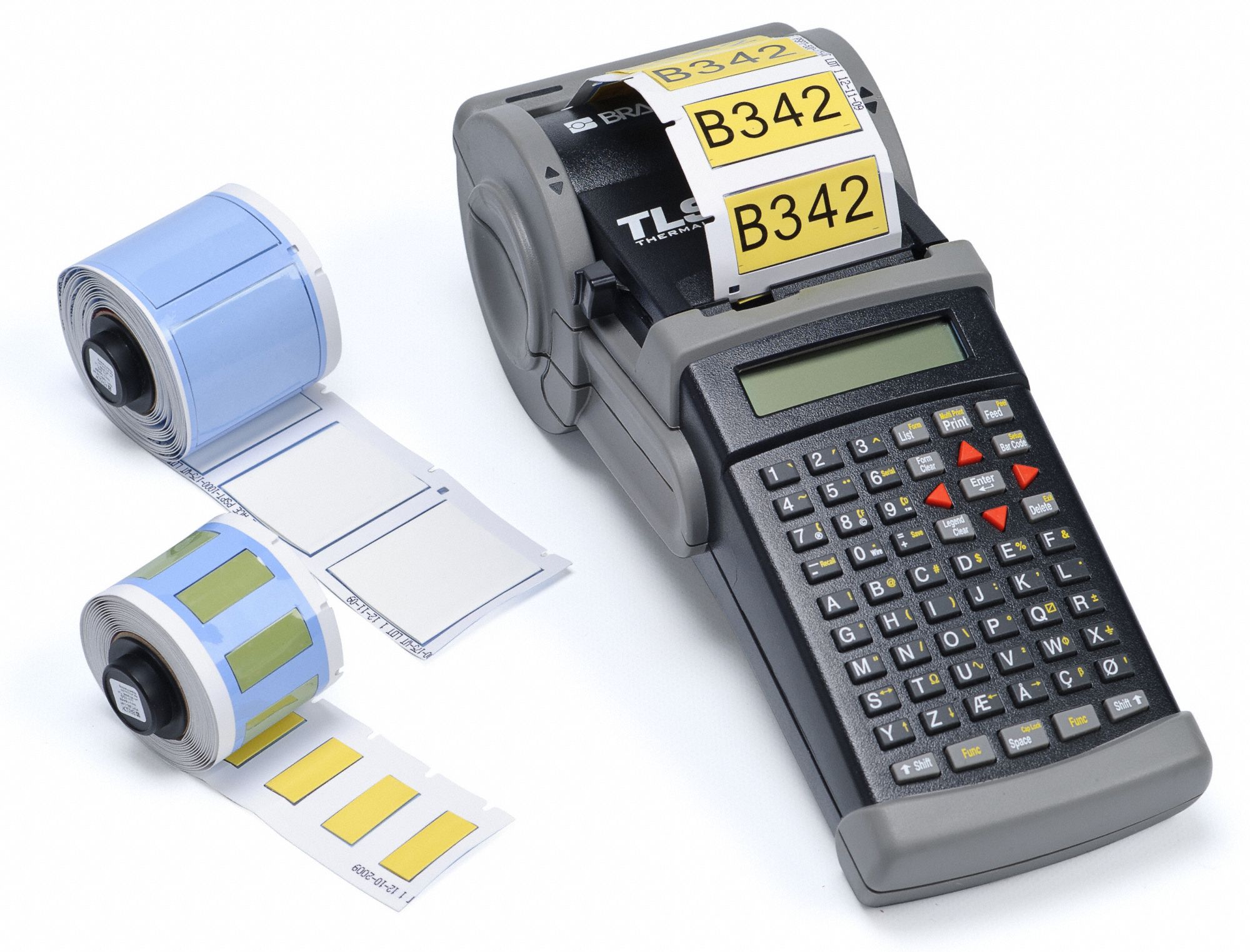 BRADY Portable Label Printer - 4VT62|TLS2200 - Grainger BRADY Portable Label Printer - 4VT62|TLS2200 - Grainger