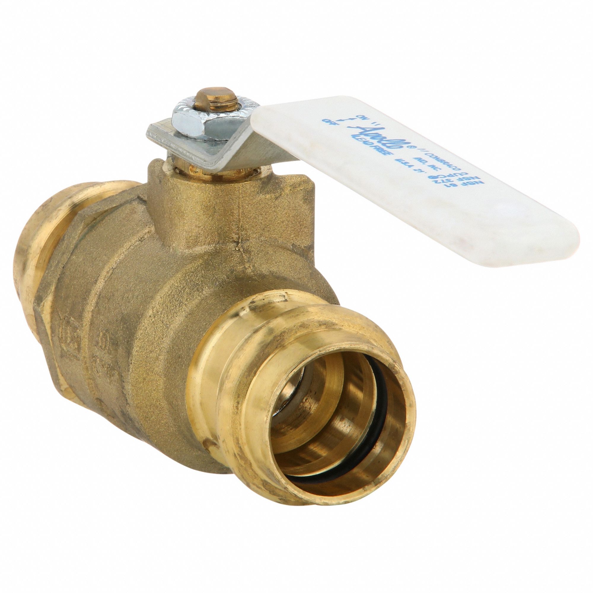APOLLO, 3/4 in, Brass, Manual Two-Way Ball Valve - 36N582|77VLF10401 - Grainger