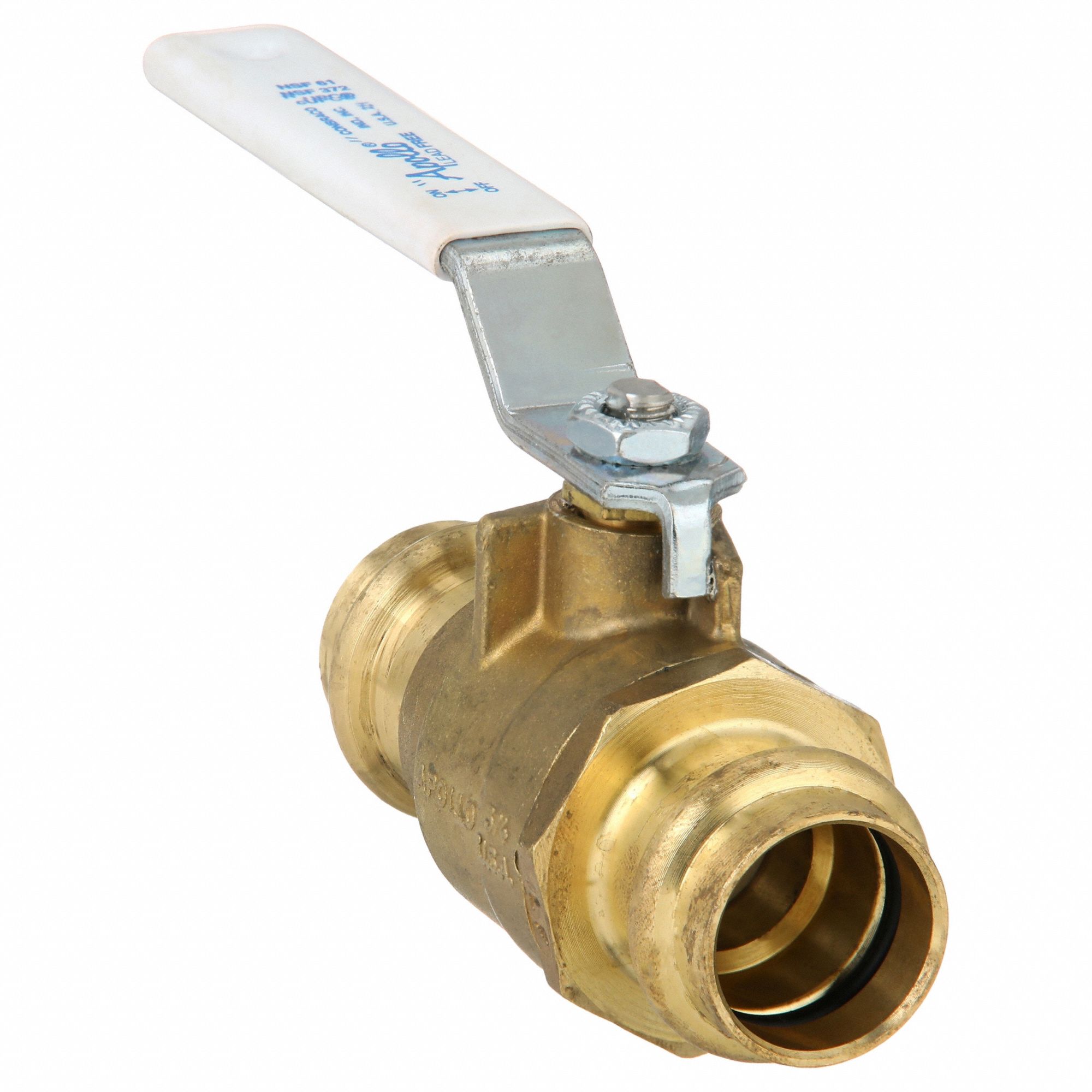 APOLLO, 3/4 in, Brass, Manual Two-Way Ball Valve - 36N591|77VLF14401 - Grainger