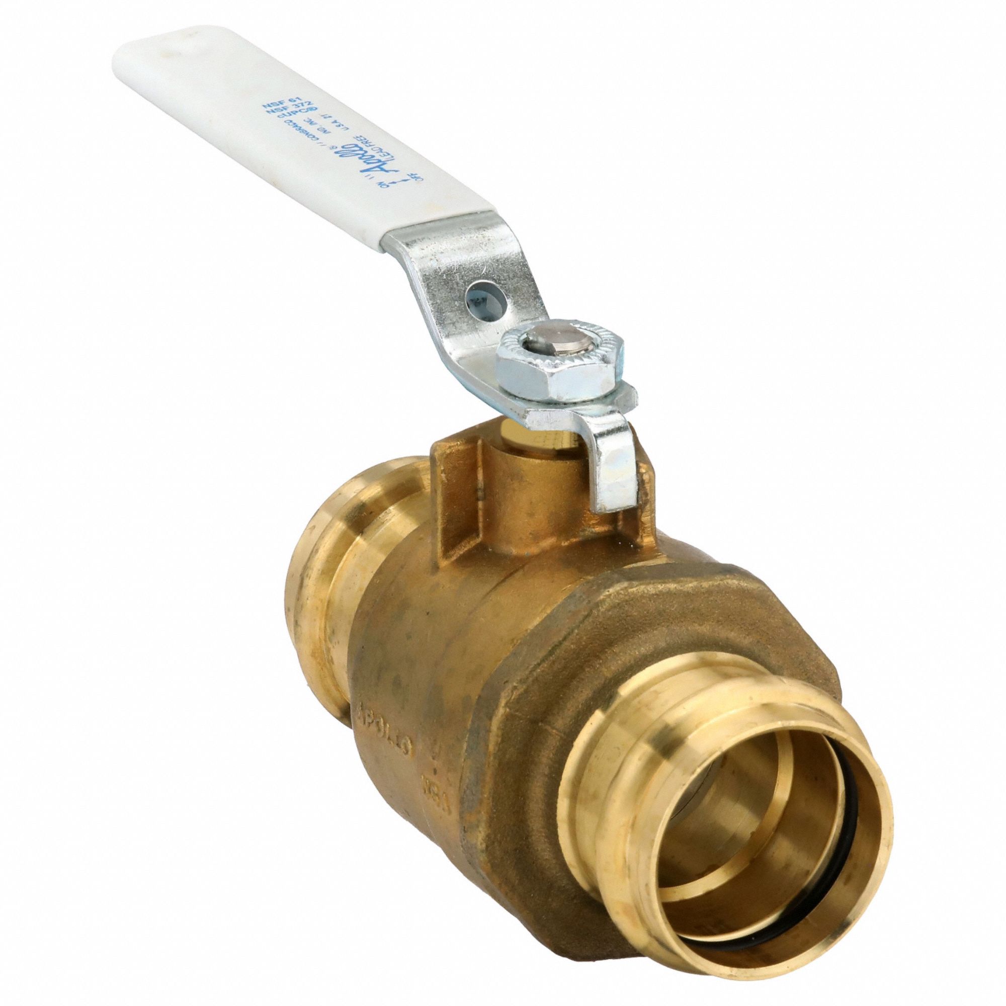 APOLLO, 1 1/4 in, Brass, Manual Two-Way Ball Valve - 36N593|77VLF14601 - Grainger