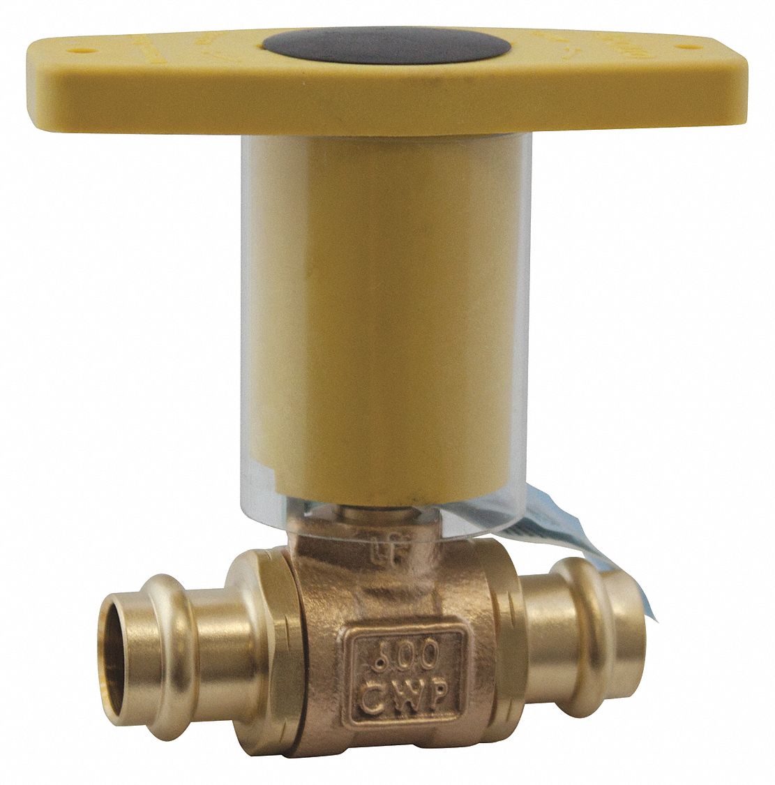 APOLLO Ball Valve, Lead-Free Bronze, Inline, 2-Piece, Pipe Size 1 1/2 ...