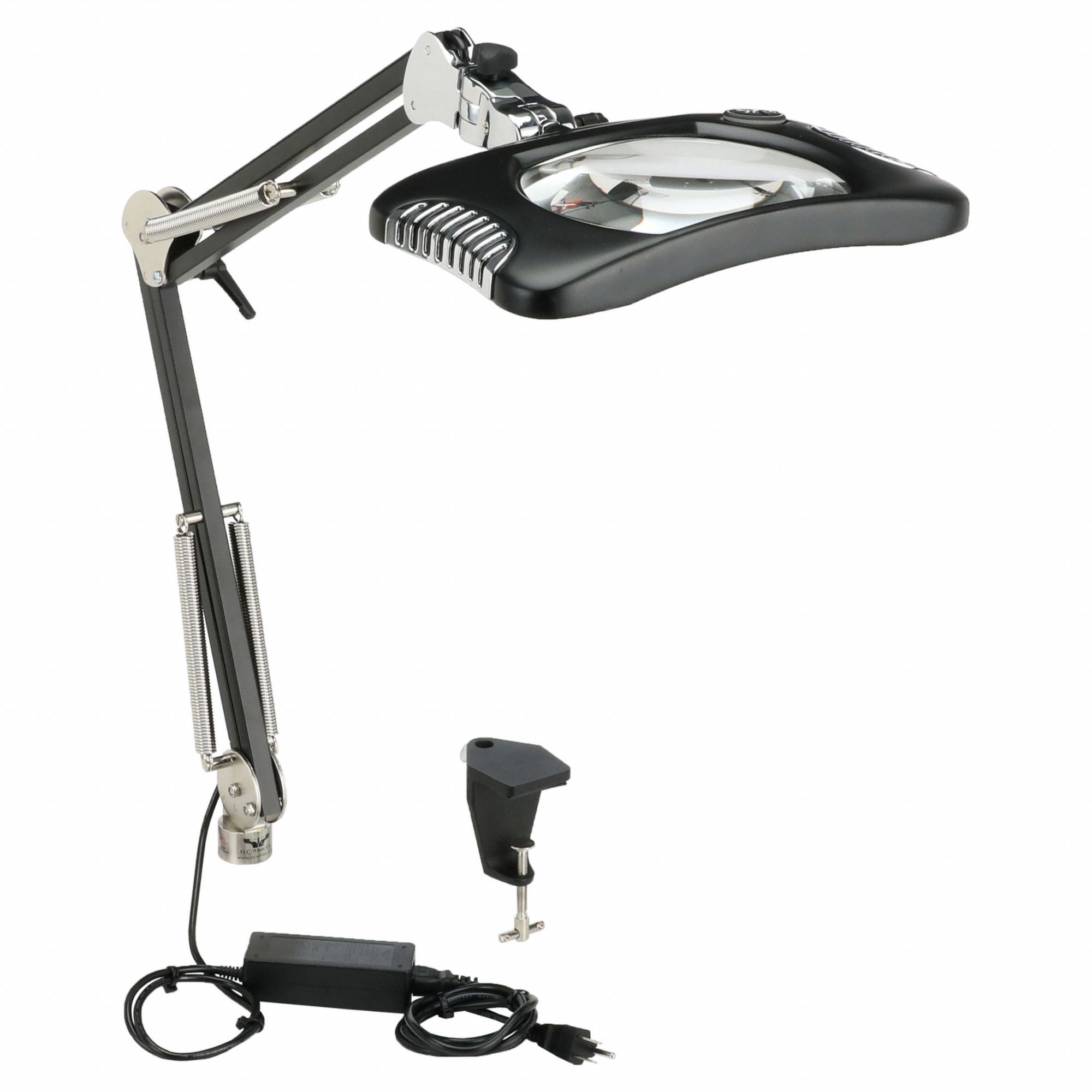 O.C. WHITE, LED, 2x, Rectangular Magnifier Light - 36NA88|82400-4-B ...