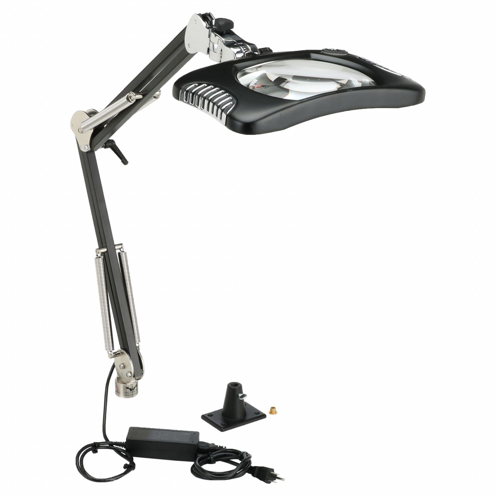 O.C. WHITE, LED, 2x, Magnifier Light - 36NA92|82300-4-UV-B - Grainger