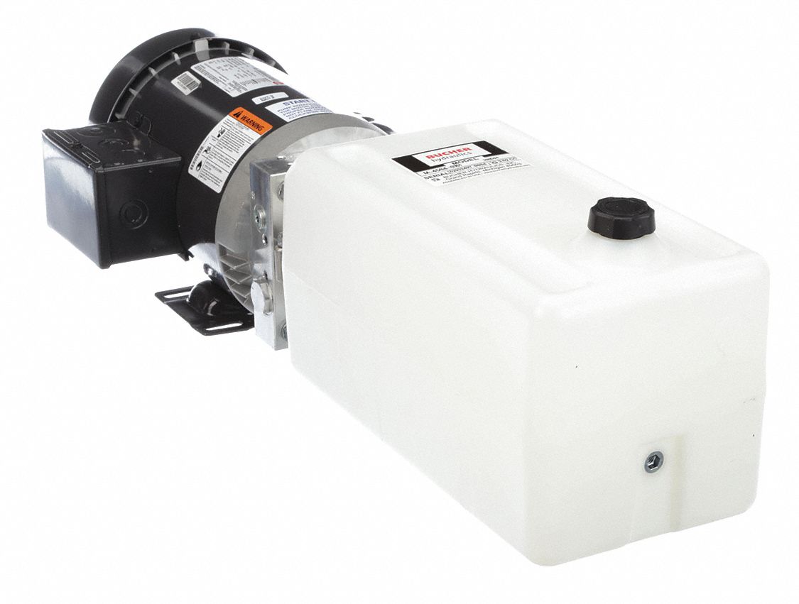 MONARCH, 1.4 gpm, 1,000 psi Max. Pressure, Hydraulic Power Unit ...