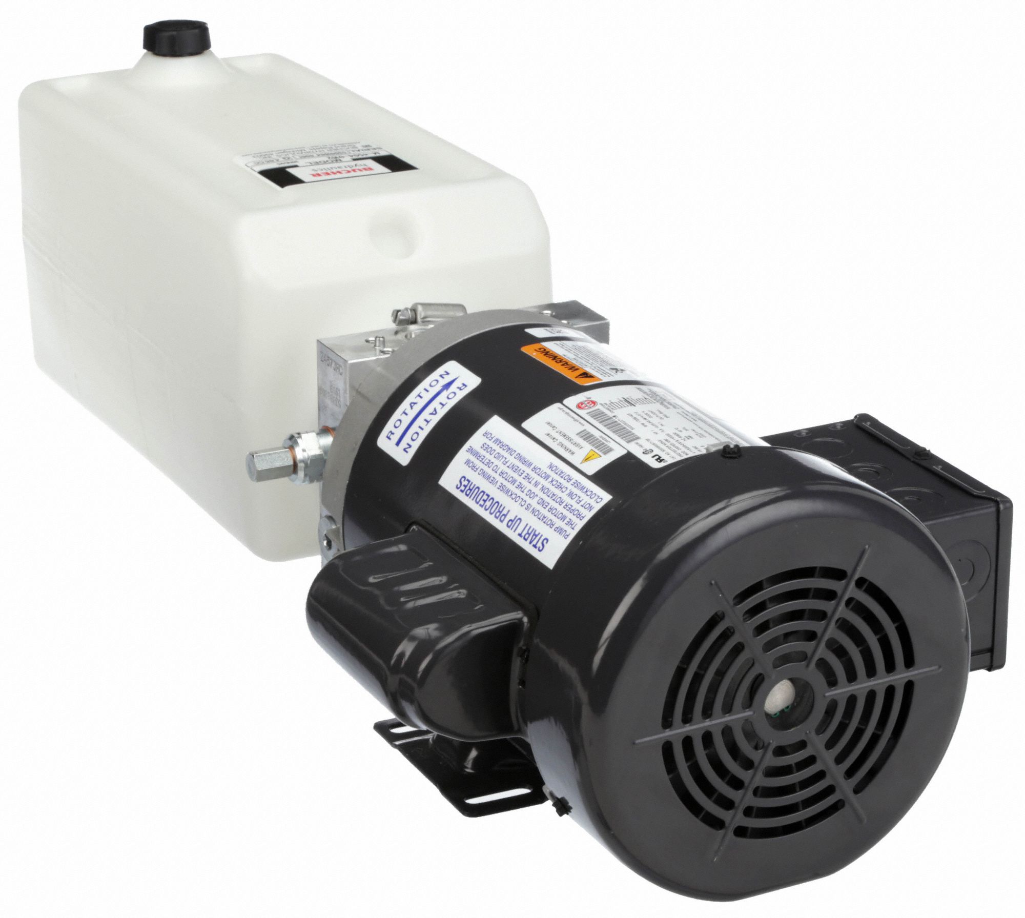 MONARCH Hydraulic Power Unit: 1.9 gpm, 750 psi Max. Pressure, 1 hp, 1.6 ...