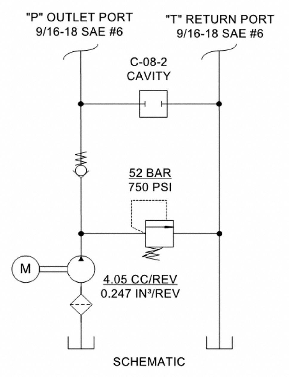 MONARCH Hydraulic Power Unit: 2 gpm, 1,500 psi Max. Pressure, 2 hp, 1.6 ...