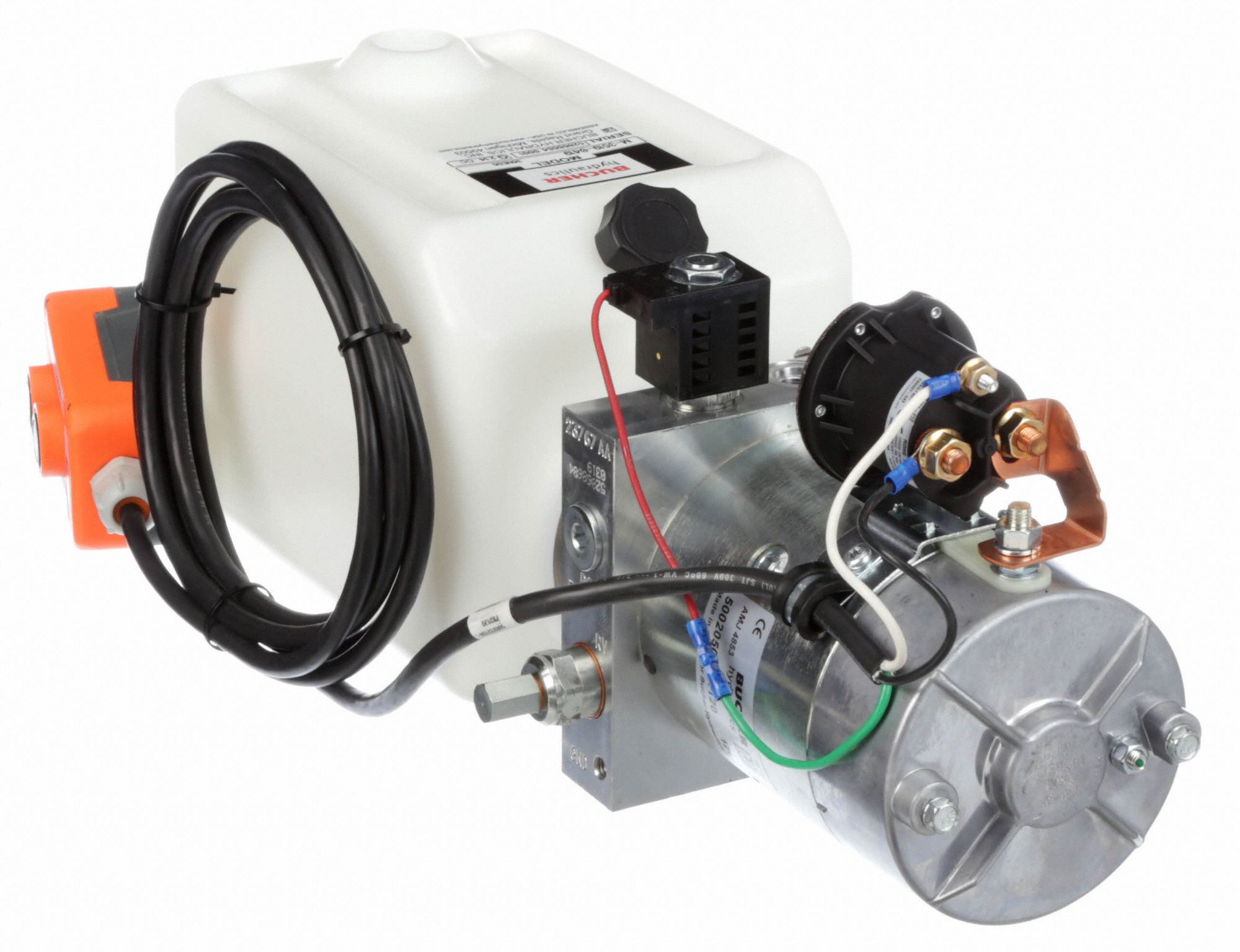 MONARCH Hydraulic Power Unit: 2.5 gpm, 3,000 psi Max. Pressure, 1 gal ...