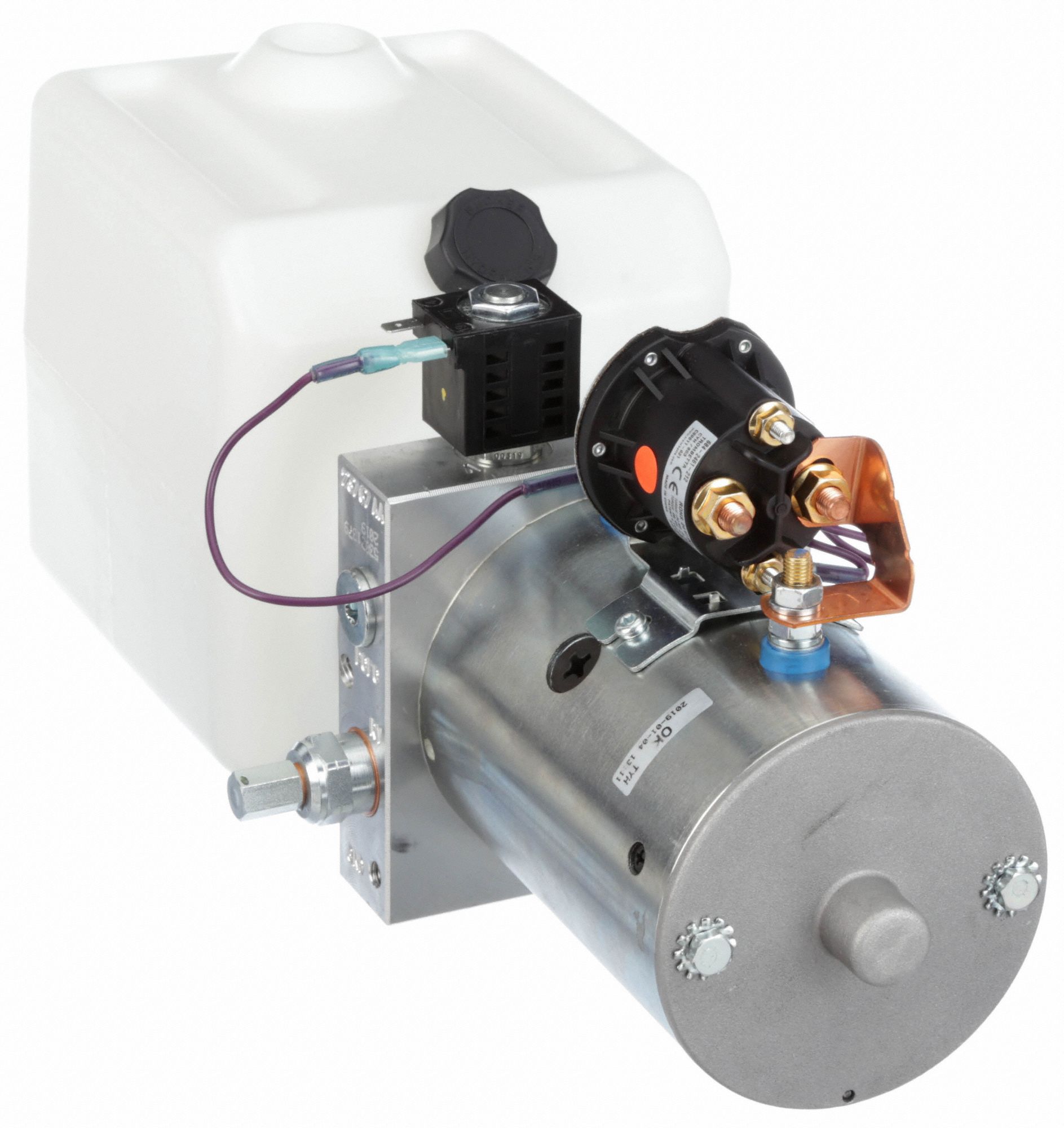 MONARCH Hydraulic Power Unit: 3.4 gpm, 3,000 psi Max. Pressure, 0.6 gal ...