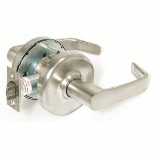 CORBIN, Privacy Lever Locksets, Chrome, Door Lockset - 36NH18|CL3320TO ...